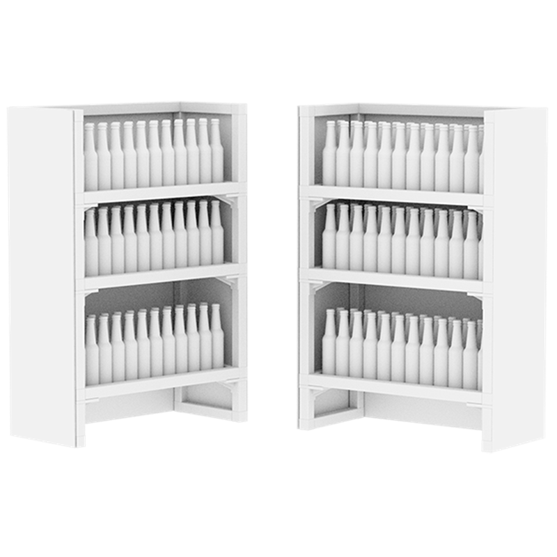 Modular, Sustainable Connect Bookcase Display | CentralPac