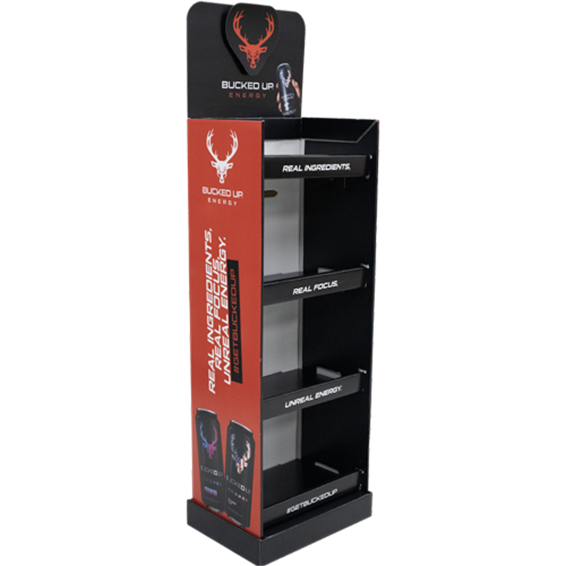 Kangaroo Self-Rising 4-Shelf Bookcase Retail Display | CentralPac
