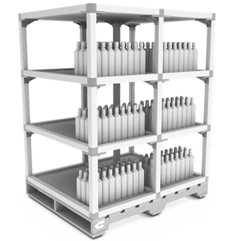 Modular, Sustainable Connect Full Pallet Display | CentralPac