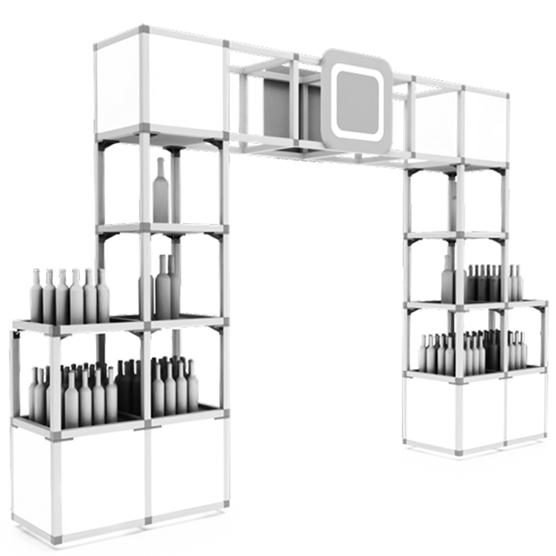 Modular, Sustainable Connect Arch Display for Retail Stores | CentralPac