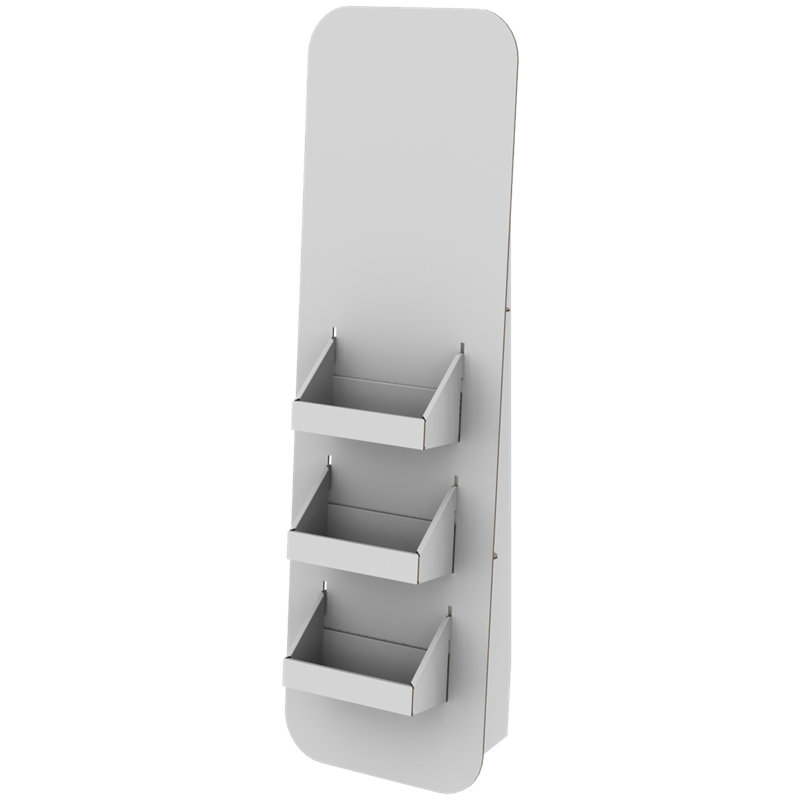 Face Plate Floorstand with Hanging Shelves - Small | CentralPac