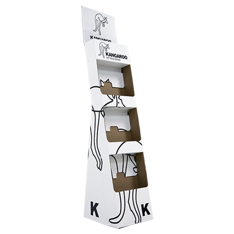 Kangaroo Small Self-Rising Tilt-back Bookcase Retail Display | CentralPac