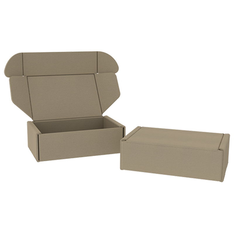 Roll End Front Tuck Mailer with Dust Flaps | CentralPac